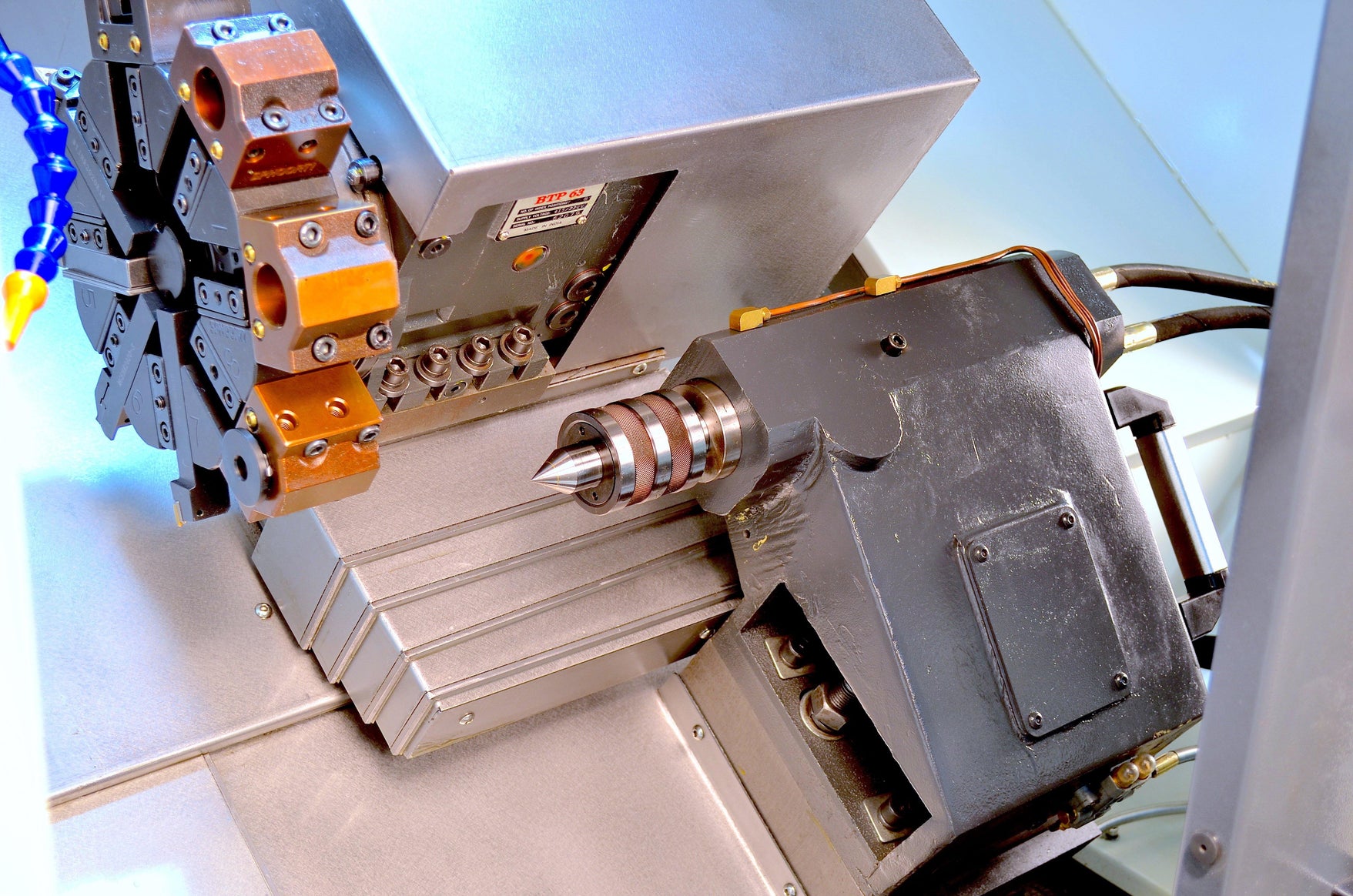 STL6 - SLANT LATHE TURNING CENTER with TAILSTOCK - – Detroit Machine Tools